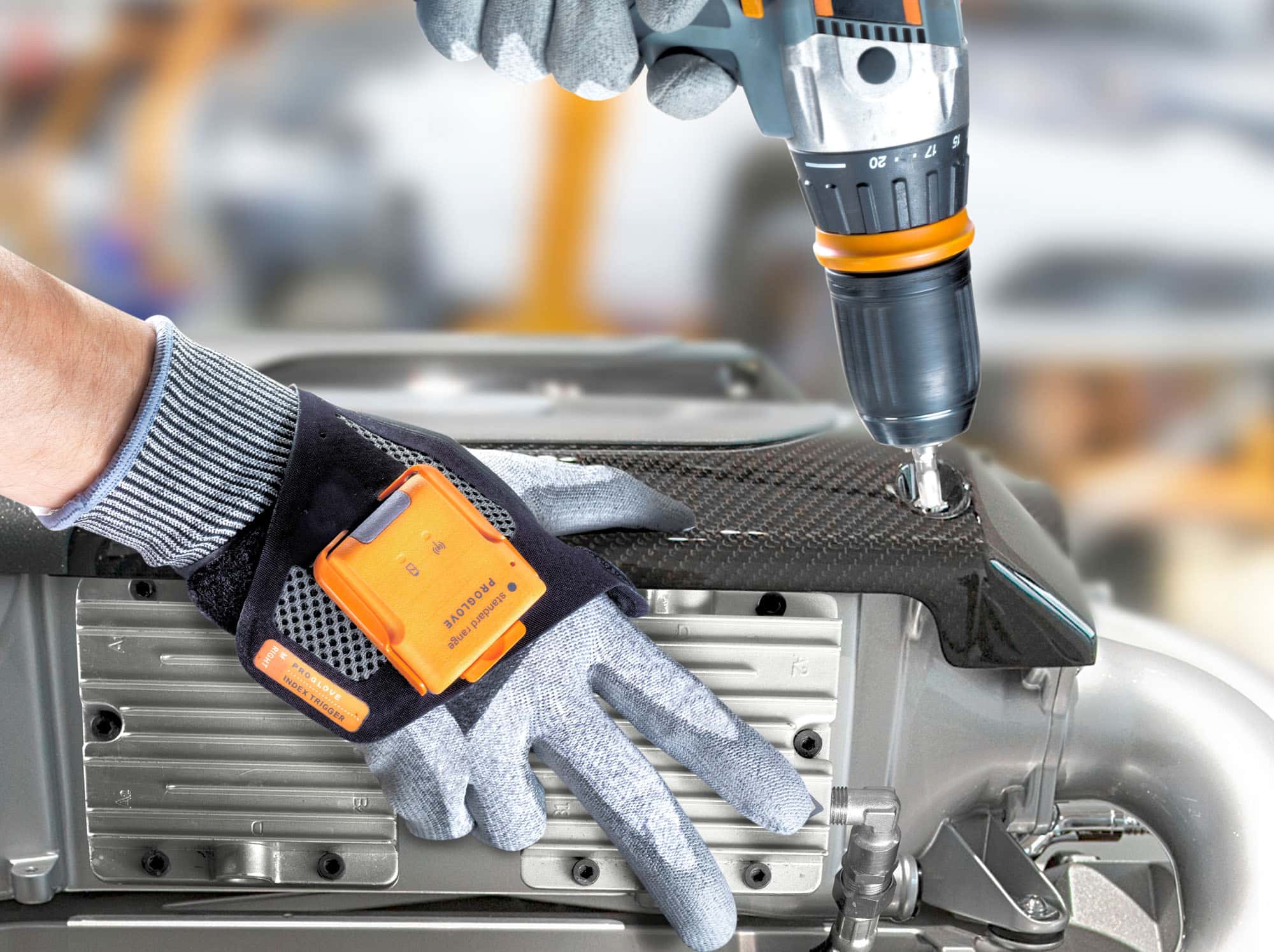 Back of hand scanner for SAP ☑️ Optimize processes handsfree