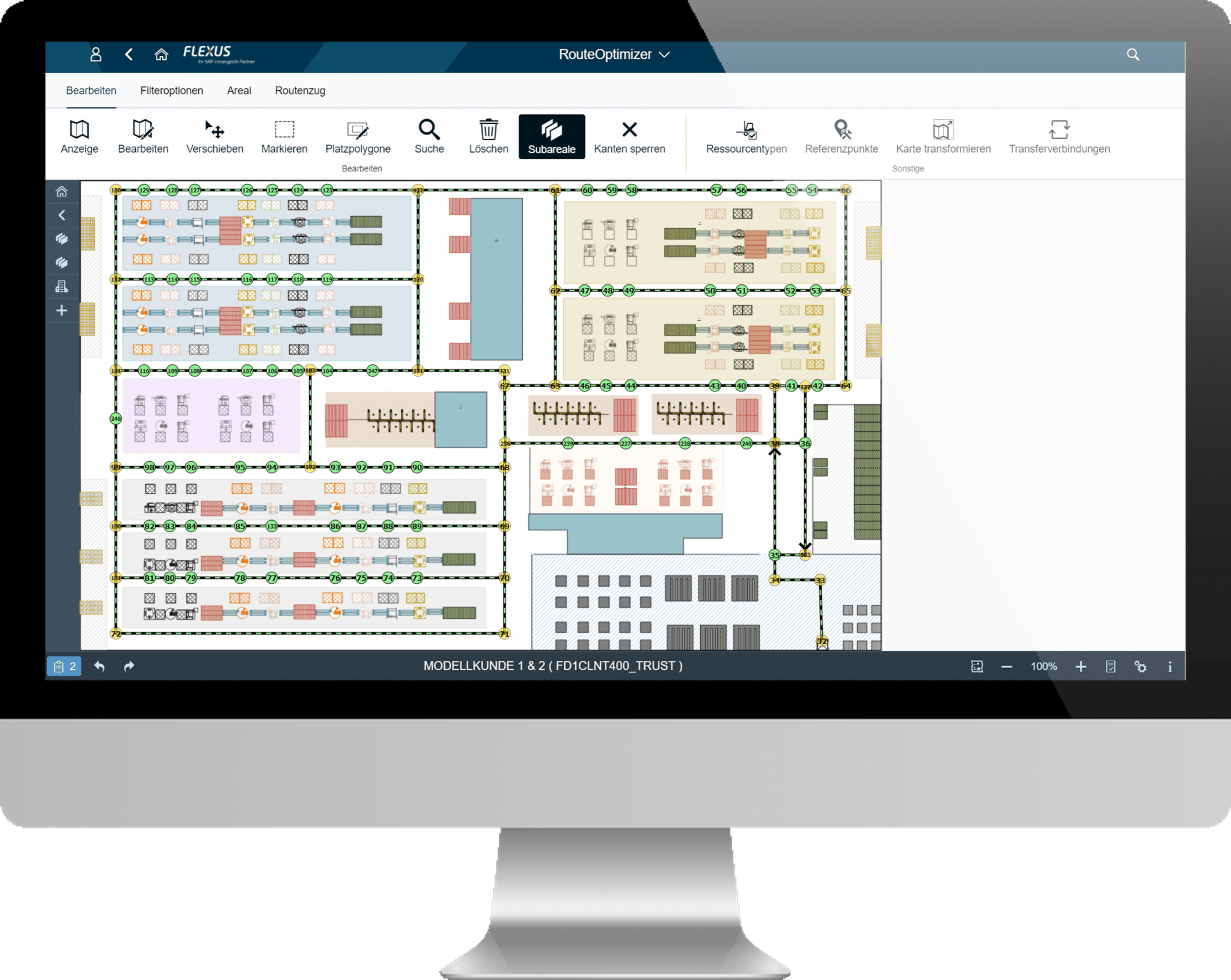 SAP EWM Routenzug vs. Routenzug der Flexus AG